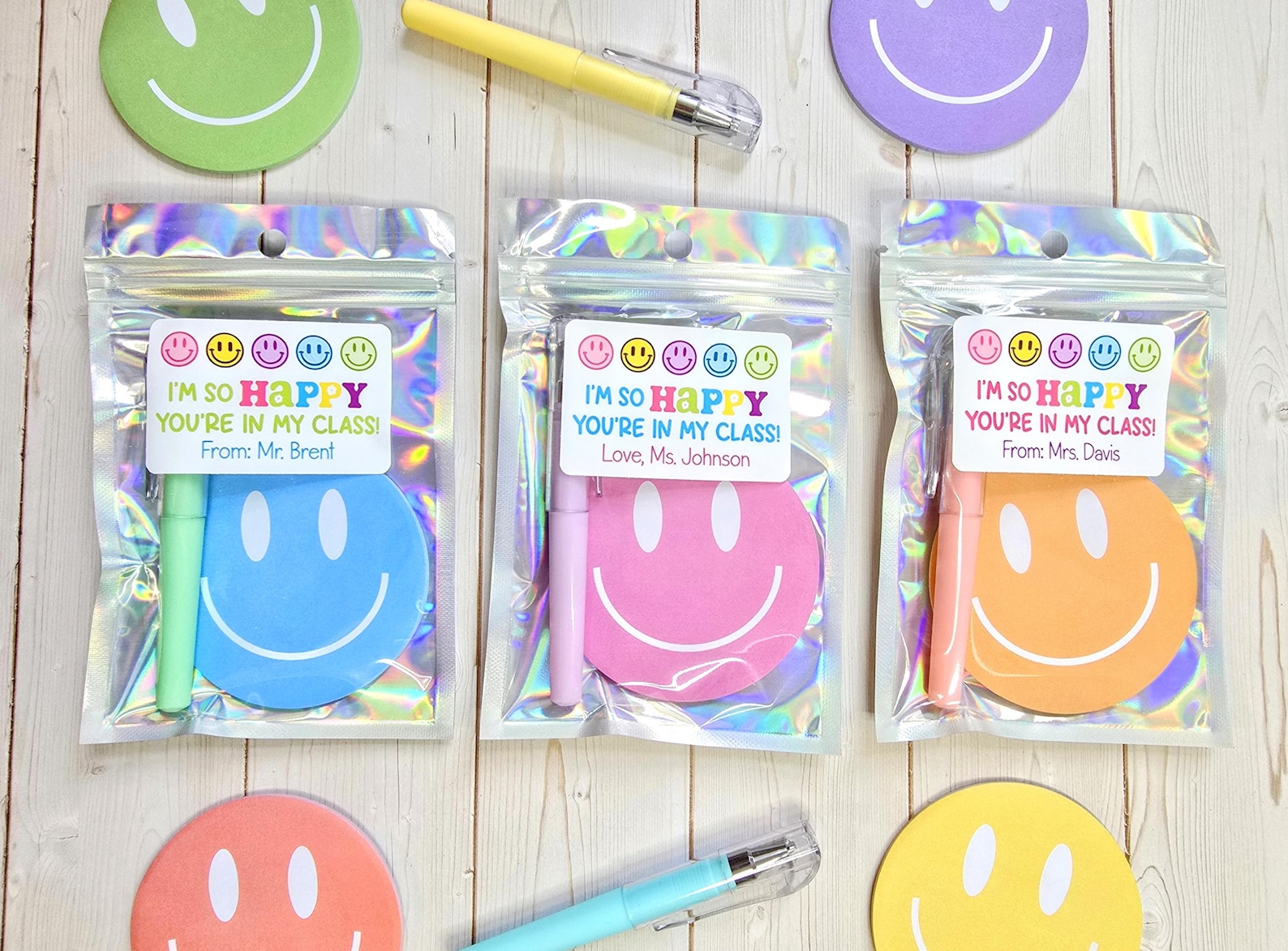 Class Gift From Teacher, Back to School Favors, Classroom School Favors ...