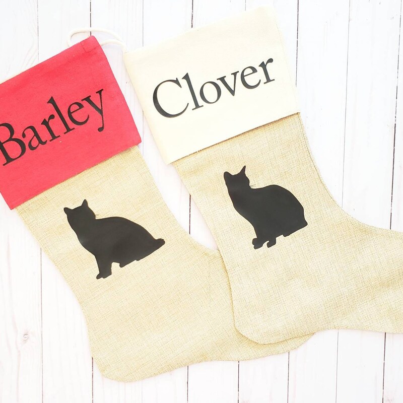 Cat Stockings - Etsy