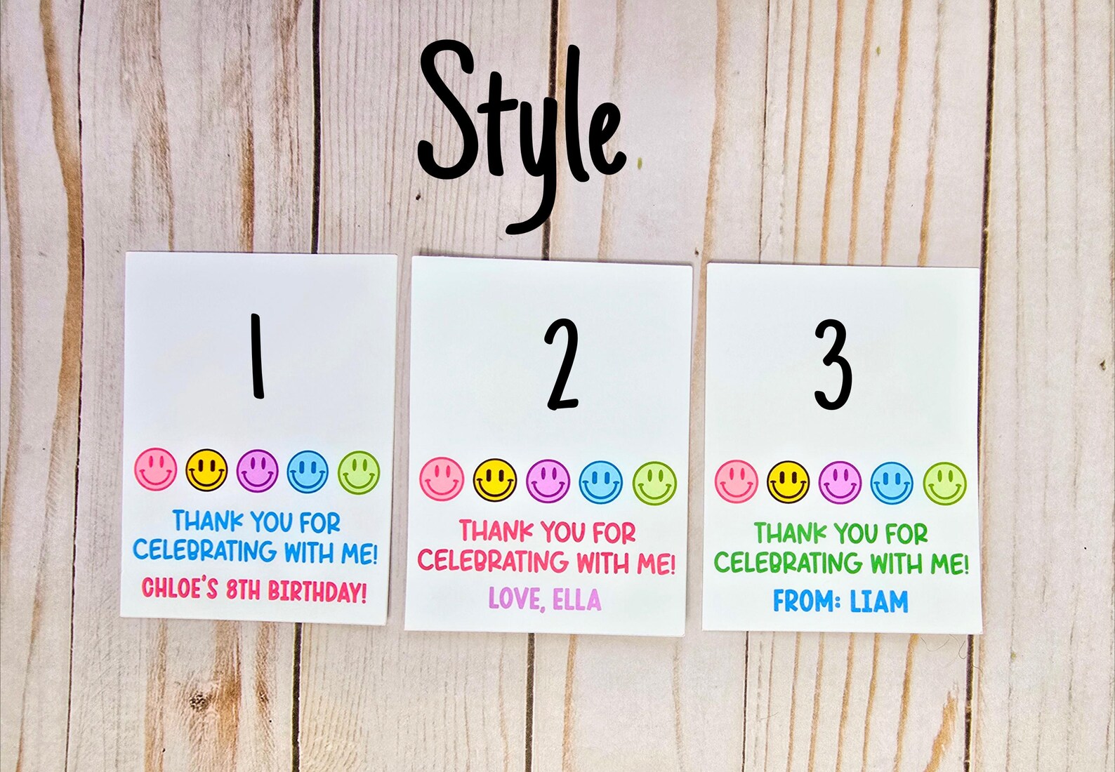 Happy Face Party Favors, Smile Party Favors, Smile Birthday Party ...