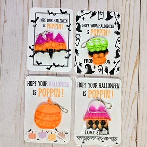 Halloween Favors, Halloween Party Favors, Halloween Fidget Poppers ...