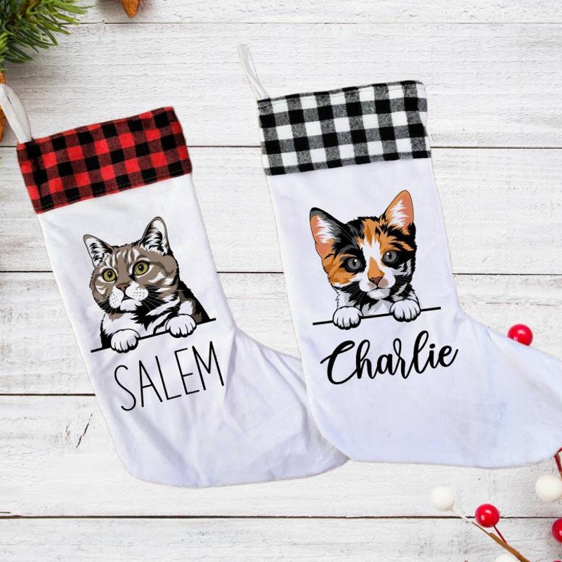 Cat Stocking - Etsy