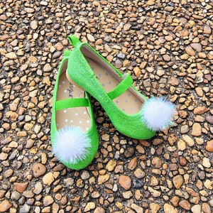 Tinkerbell Shoes, Tinkerbell Inspired Shoes, Tinkerbell Costumes, Fairy ...