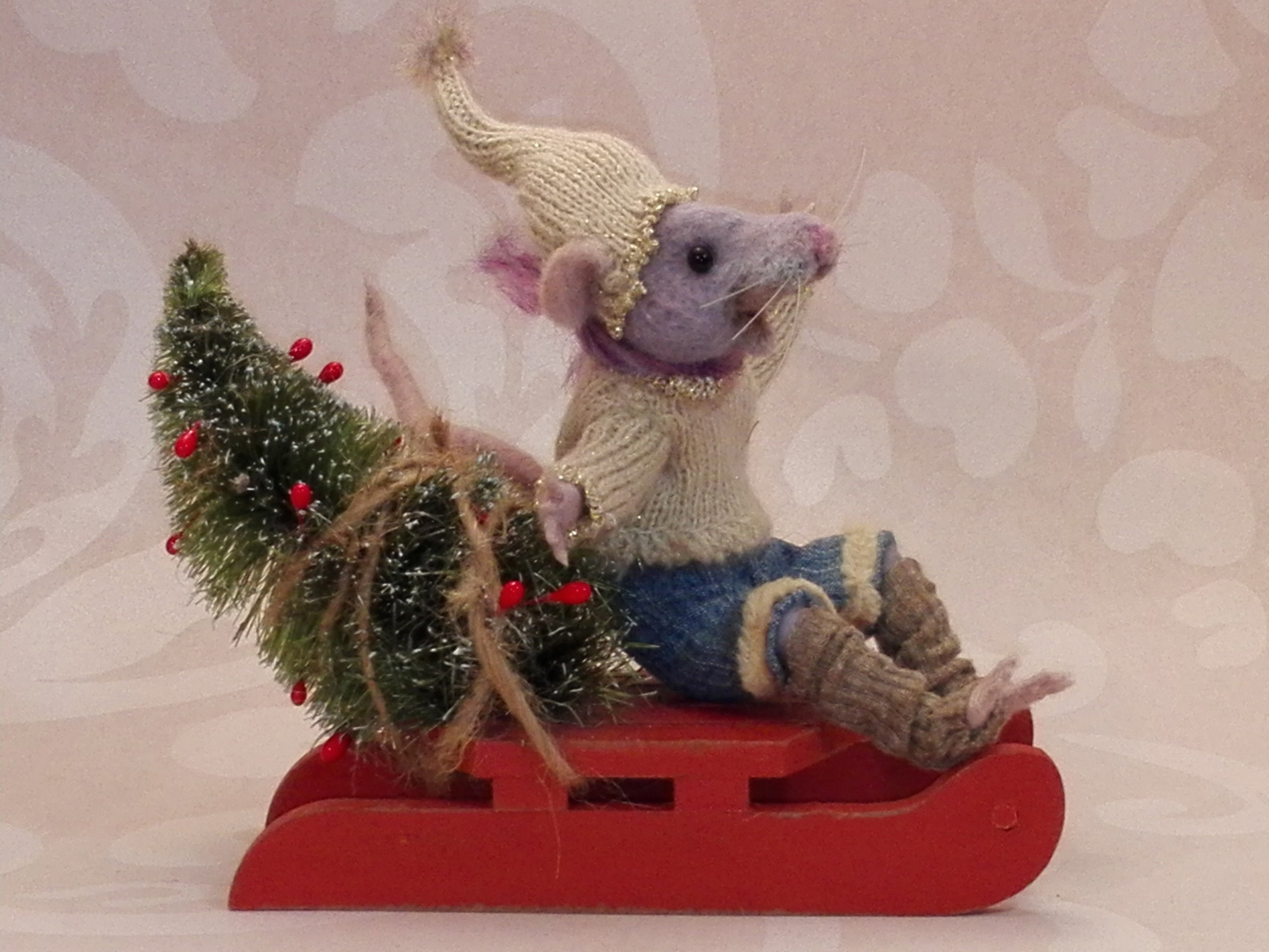 Happy Christmouse - Etsy