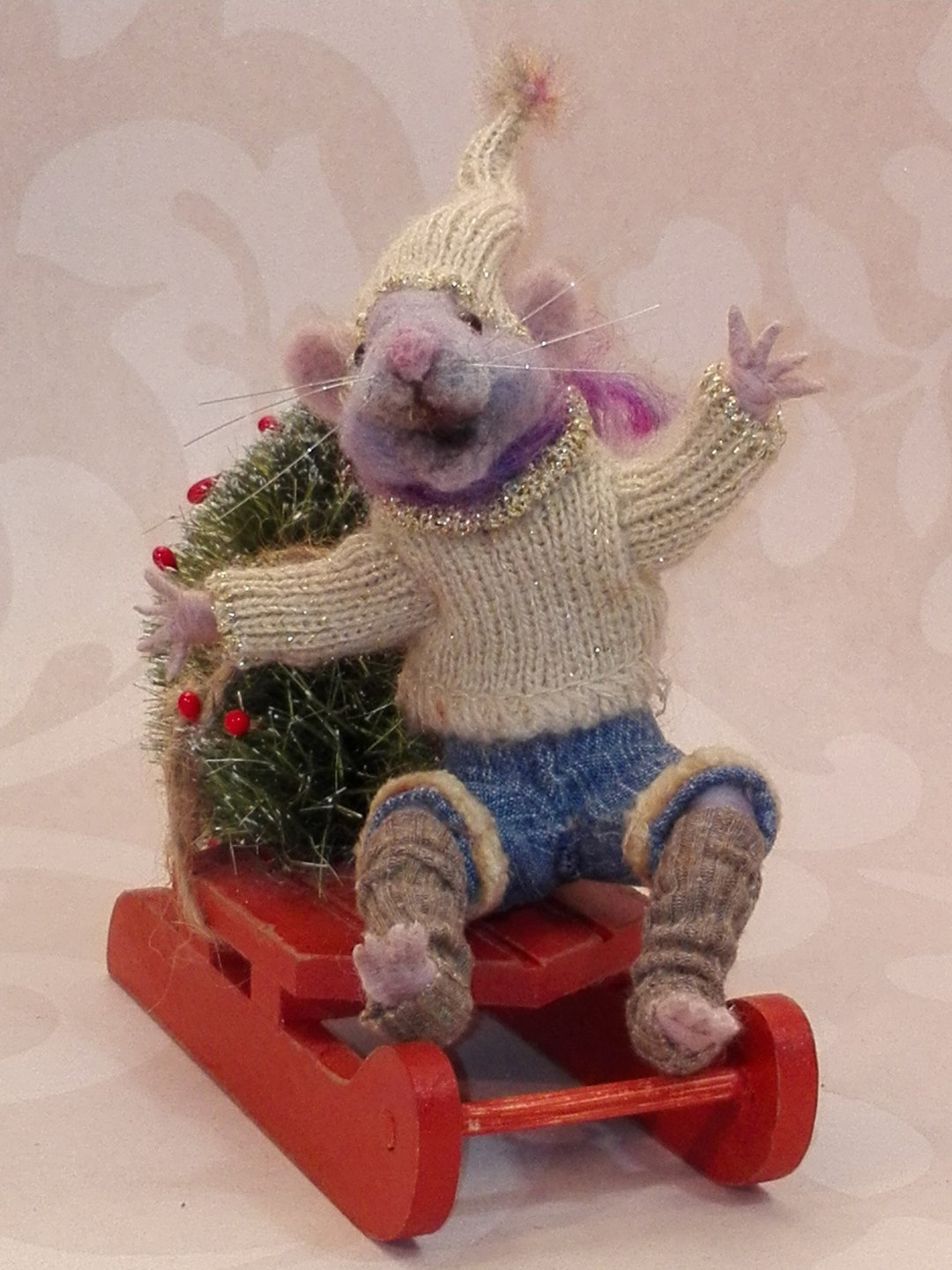 Happy Christmouse - Etsy