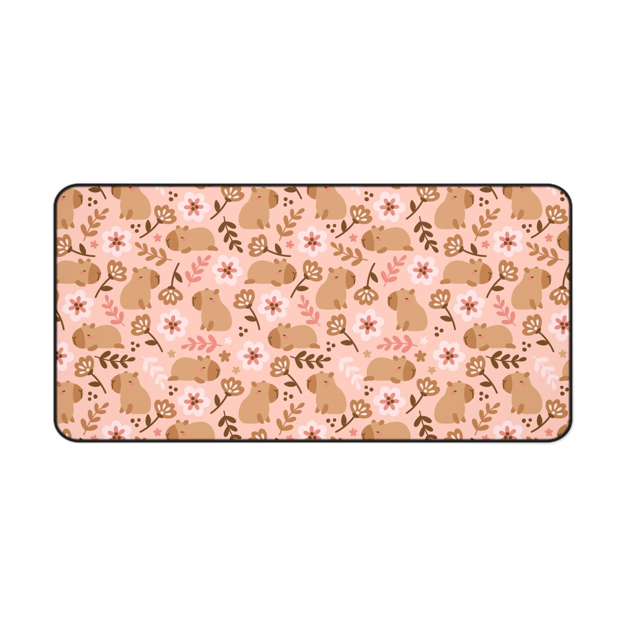 Capybara Desk Mat, Capybara Gift Mouse Pad, Gaming Mouse Pad, Desk ...