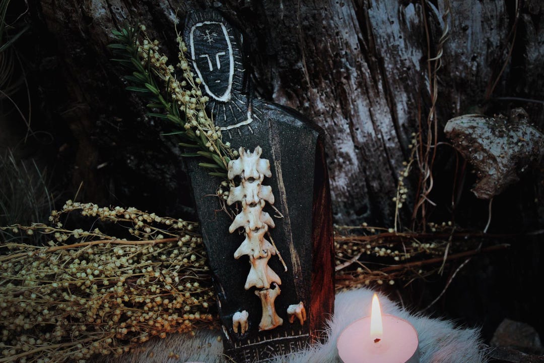 Primitive Wooden Cult Figure Sculpture - Etsy