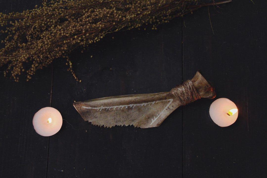 Primitive Deer Scapula Reed/herb Cutting Saw - Etsy