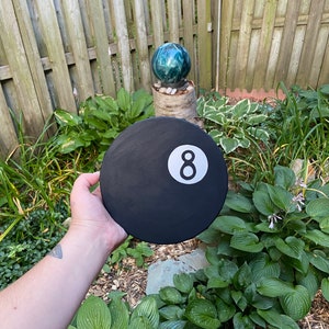 Original Acrylic Painting 8 Ball Eight Ball Wall Art Canvas - Etsy