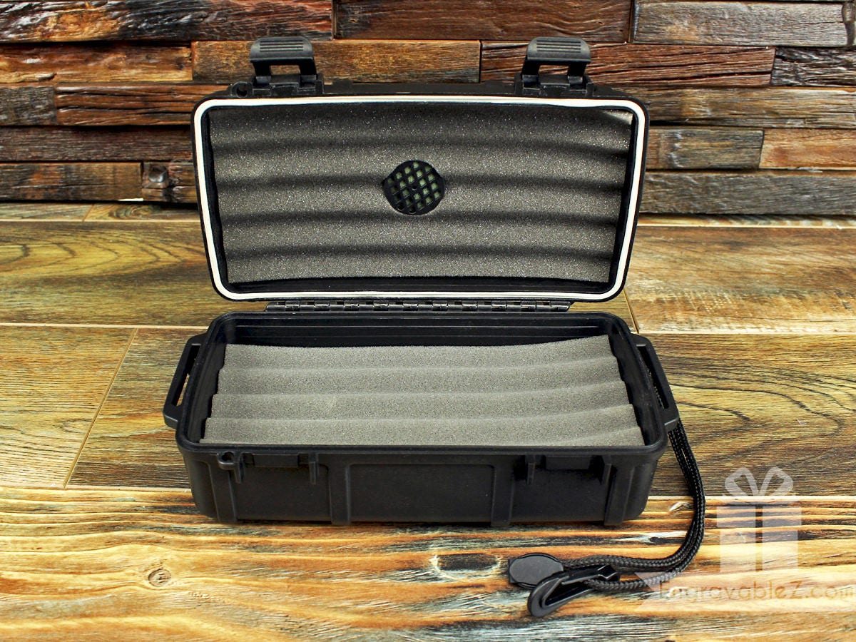 Personalized Tactical Waterproof Cigar Case With Custom | Etsy