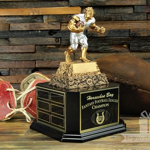 Personalized Fantasy Football Trophy - Fantasy Beast - Etsy