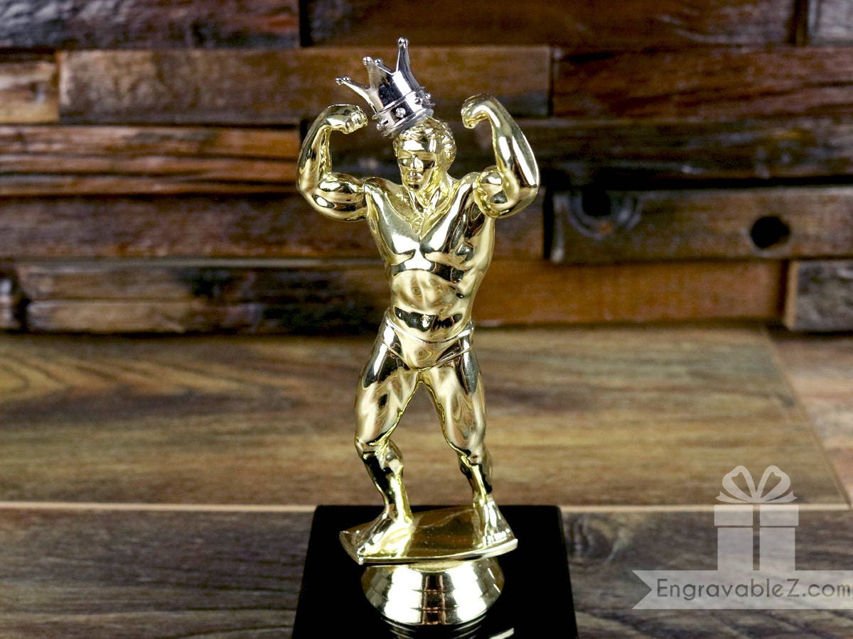 The Gold King Trophy Custom Personalized Trophy - Etsy