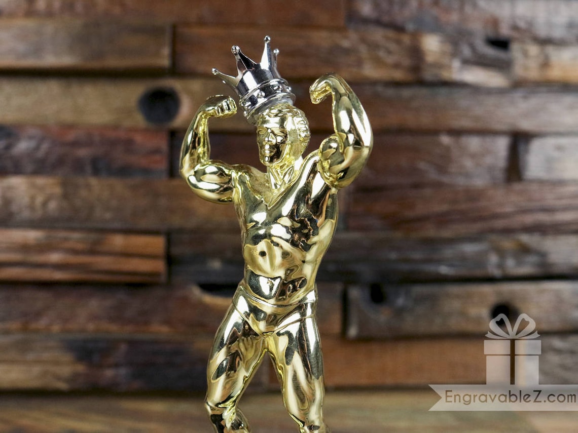 The Gold King Trophy Custom Personalized trophy | Etsy