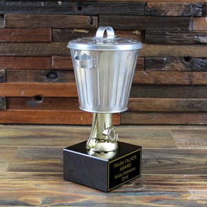 Fantasy Football Trophy - Take Out the Trash - Trash Can Trophy ...
