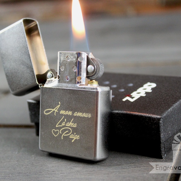 Custom Zippo - Etsy