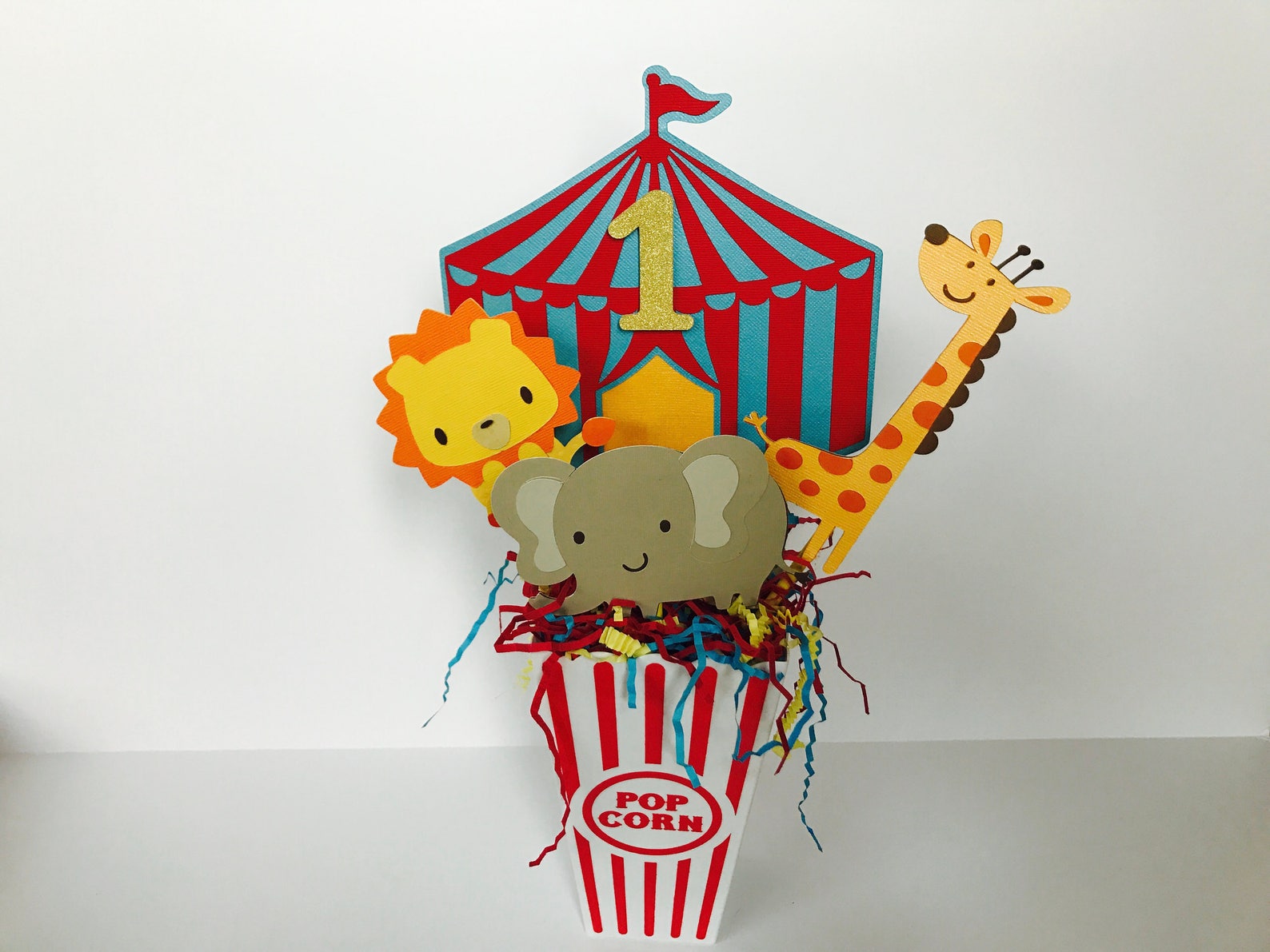 Circus Party Centerpiece Carnival Birthday Centerpiece - Etsy