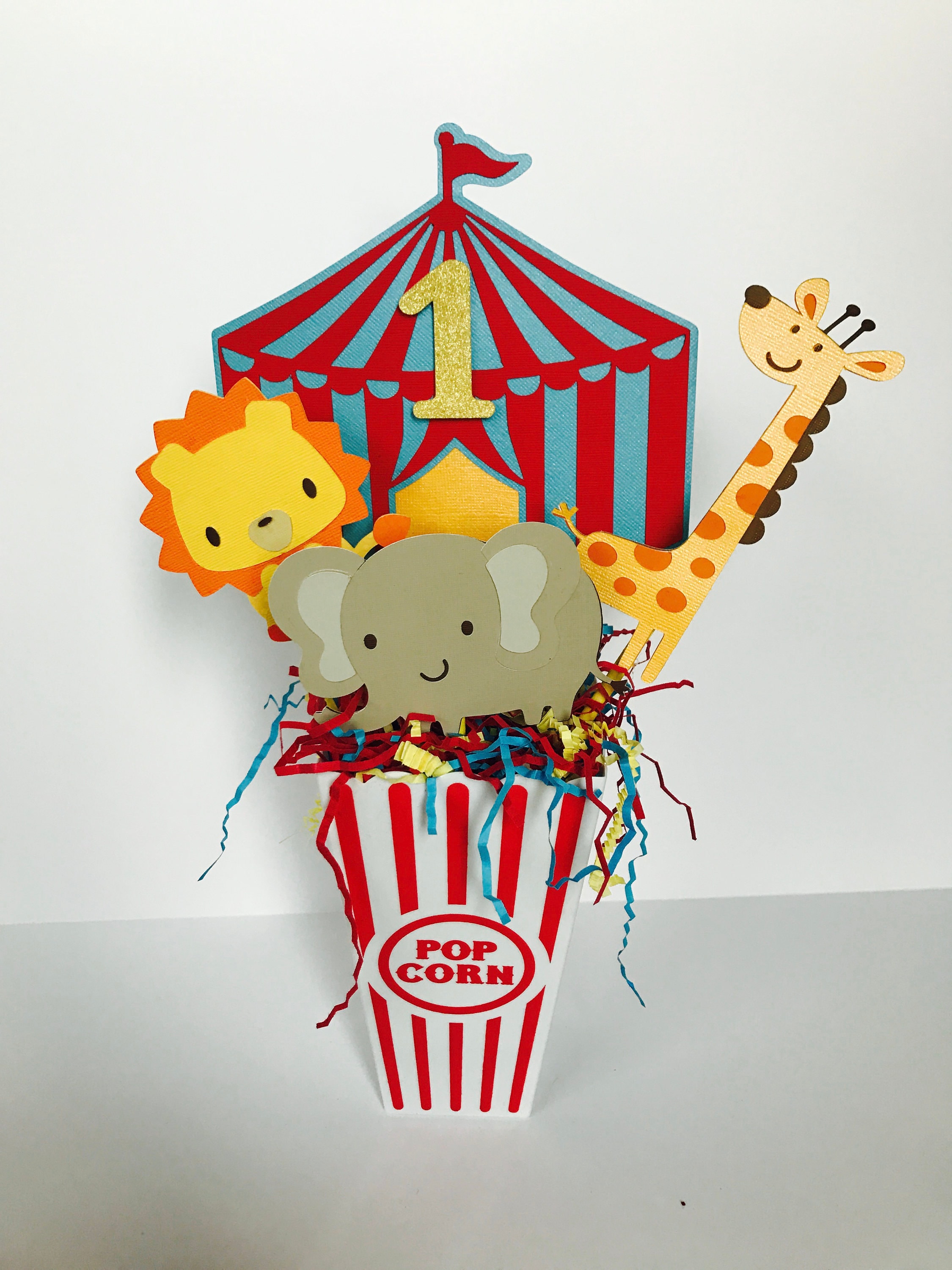 Party Décor Carnival centerpieces circus birthday centerpieces circus ...