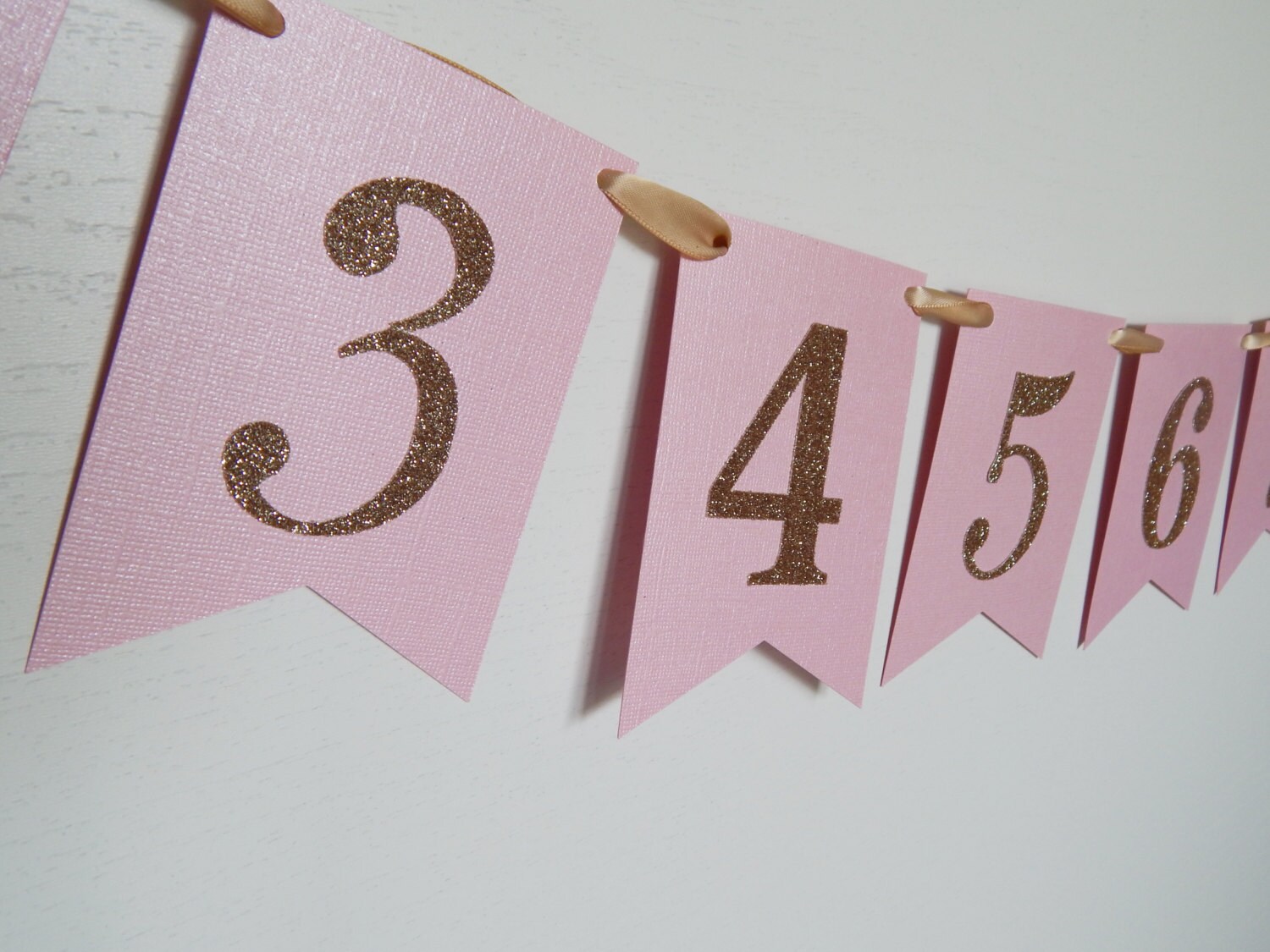 Pink and Gold First Year Banner First Year Twinkle Banner - Etsy