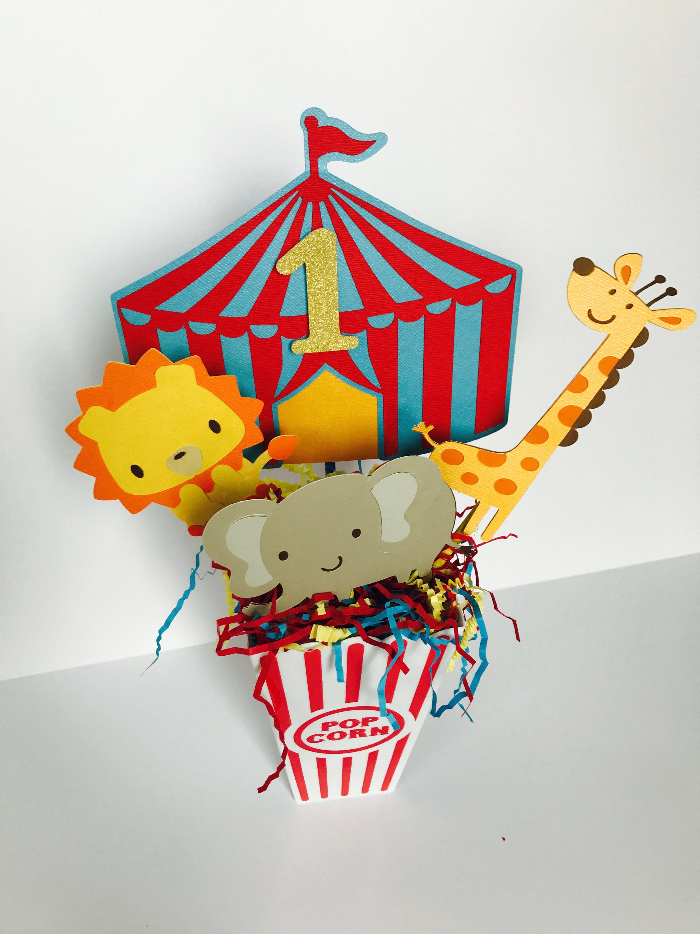 Circus Party Centerpiece Carnival Birthday Centerpiece - Etsy