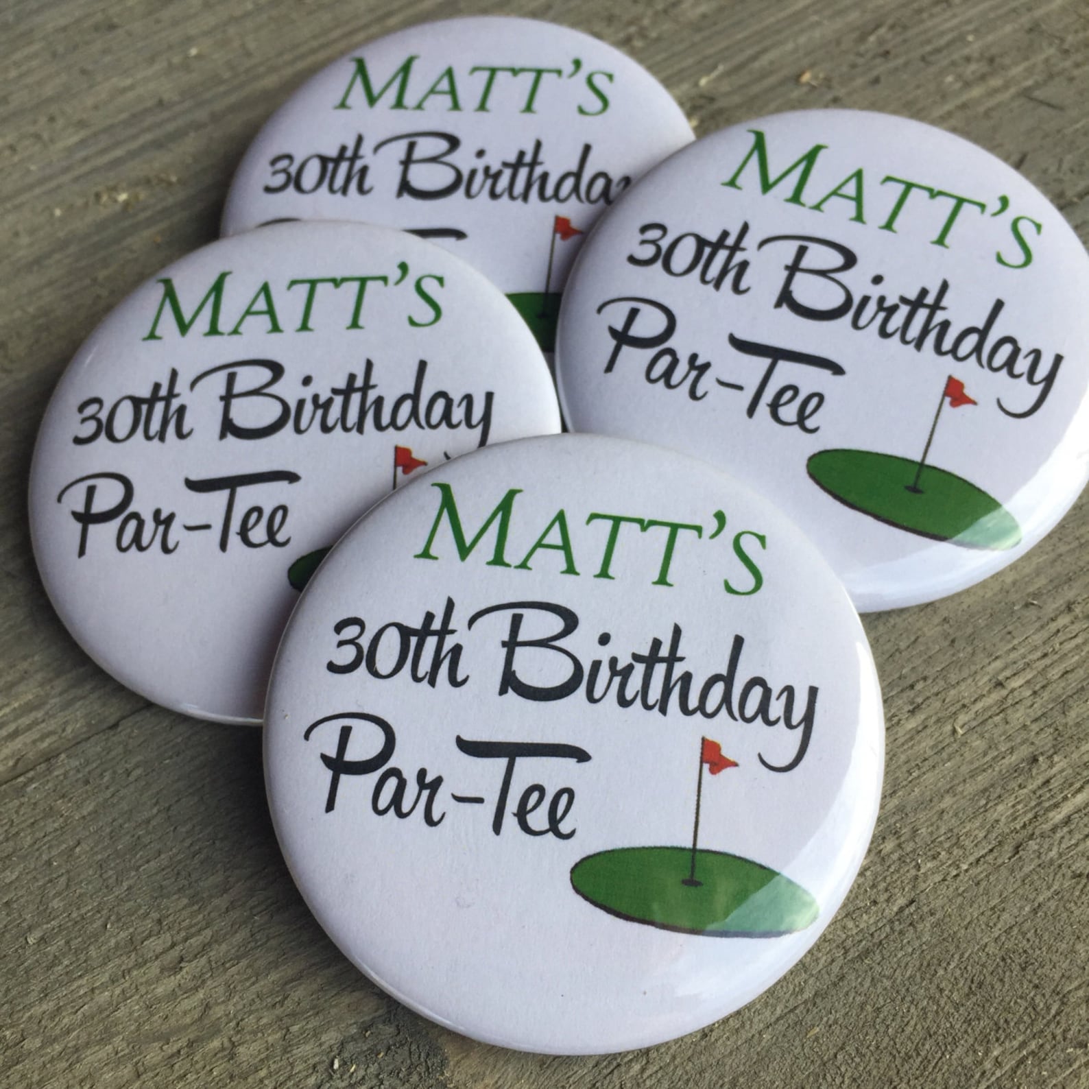 Golf Party Buttons Golf Favor Golf Buttons Golf Party Golf | Etsy