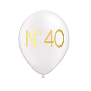 40th Birthday Decorations, 40th Birthday Balloons, No 40 Birthday ...