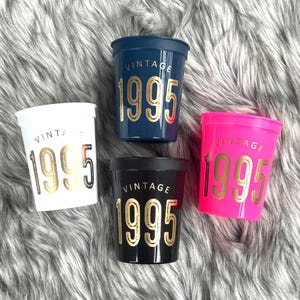 30th Birthday Decorations - Vintage 1995 Balloons, Thirtieth Party ...
