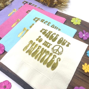 Peace Out to My Twenties, 30th Birthday Decorations, 30th Birthday ...