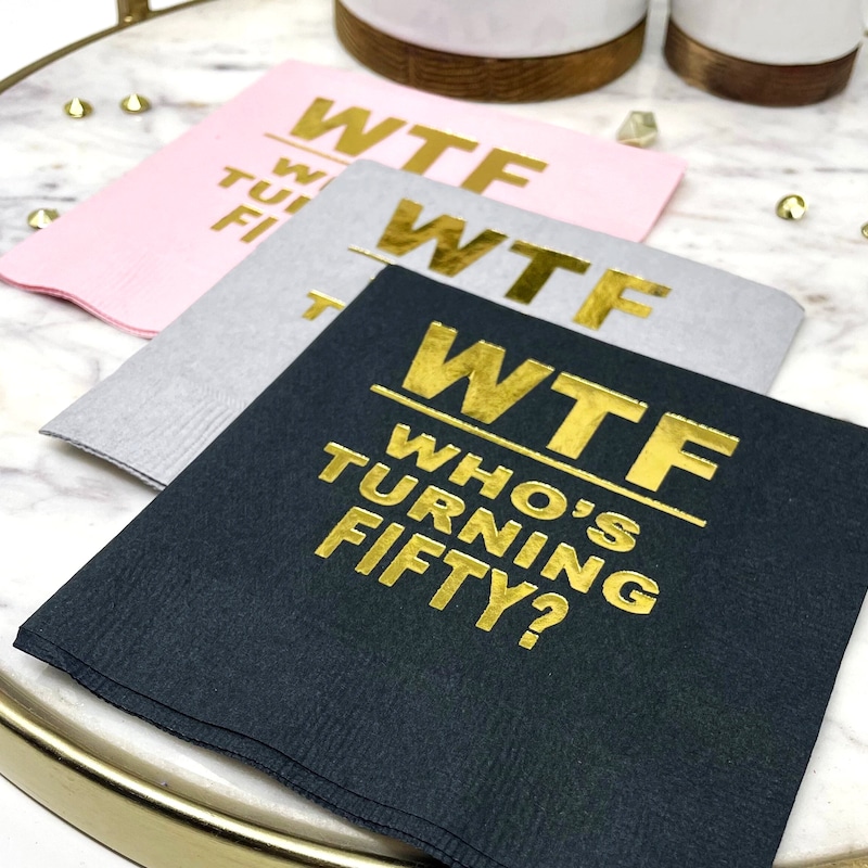 Wtf party decor - Etsy.de