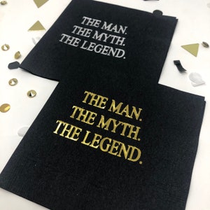 The Man Myth Legend Cups - Birthday Party Cup - for Him -retirement ...