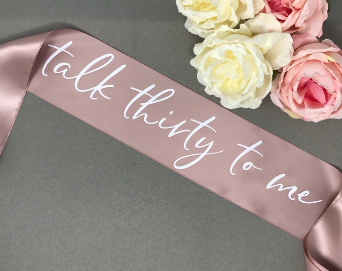 Ridin Thirty Sash 30th Birthday Sash 30 Birthday Sash - Etsy