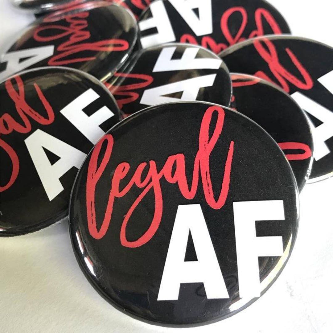 Legal AF Pins, Buttons, 21st Birthday Pin, 18th Birthday Pin, 21st ...