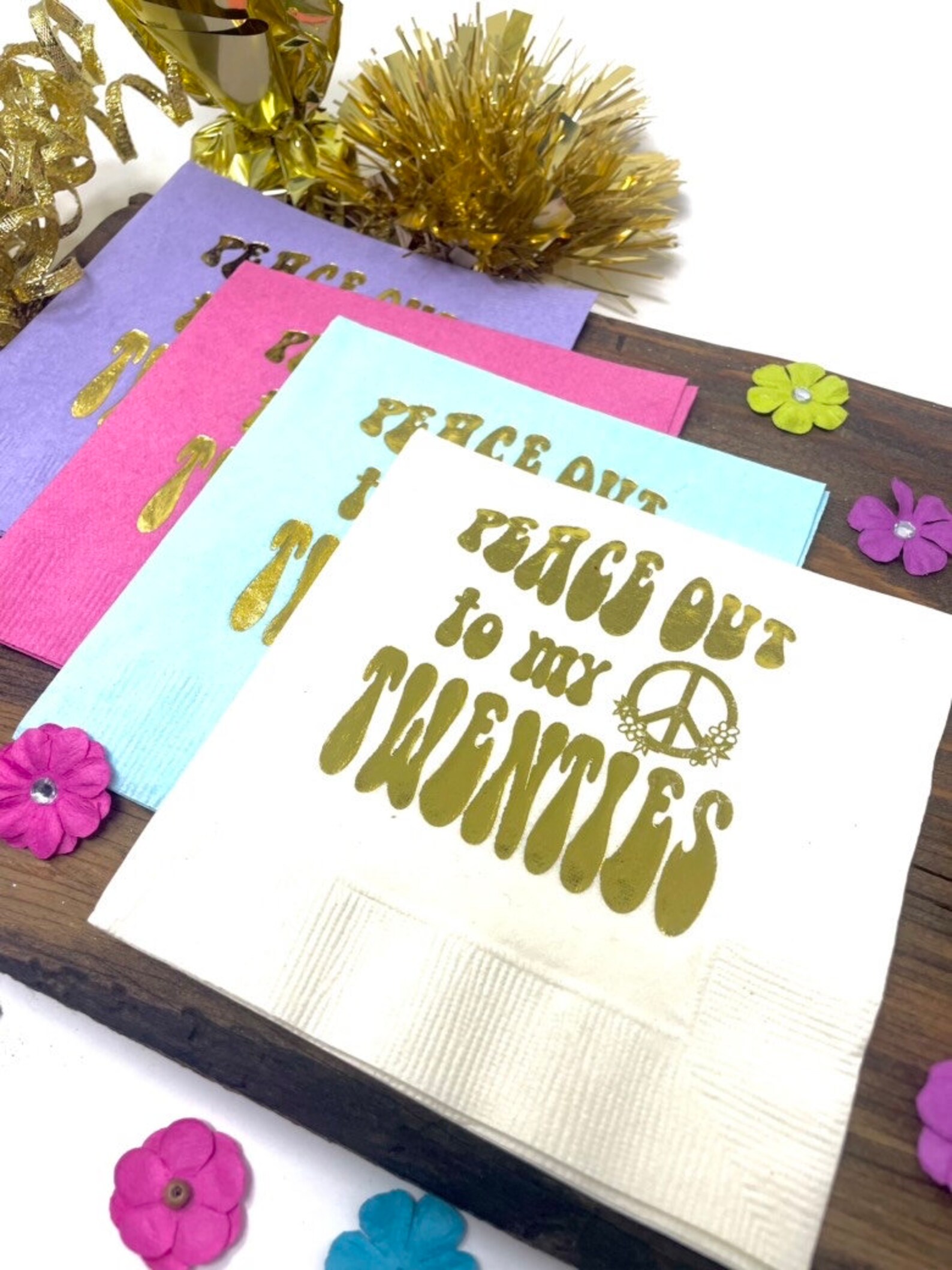 Peace Out to My Twenties 30th Birthday Decorations 30th - Etsy