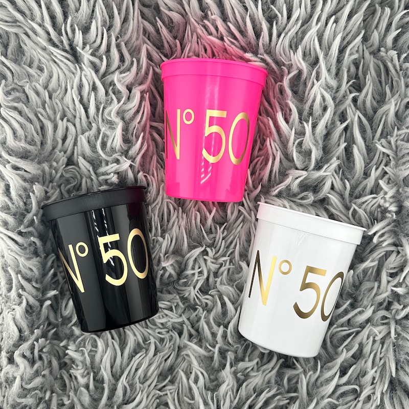 Chanel Birthday Cups - Etsy