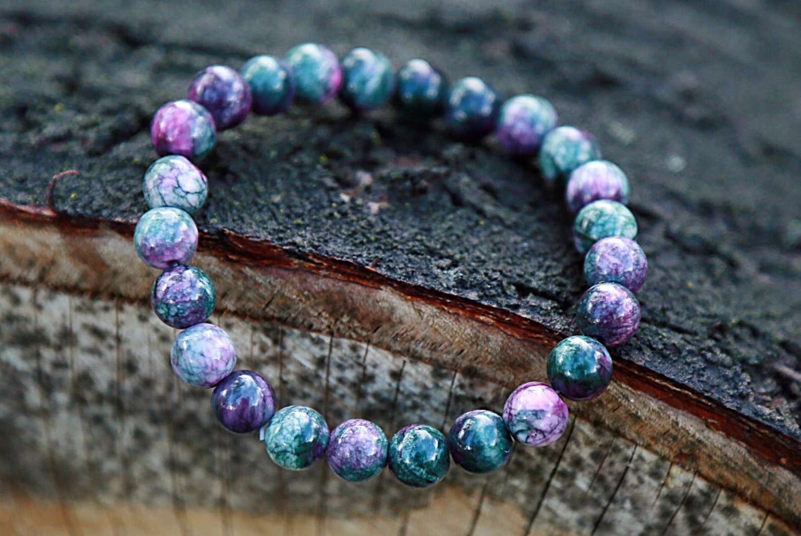 Best Friend Gift Gemstone Bracelet Tourmaline Bracelet Gemstone Jewelry ...
