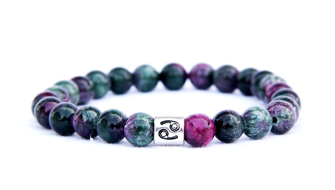 Cancer jewelry Cancer bracelet Cancer Sign Zodiac jewelry | Etsy