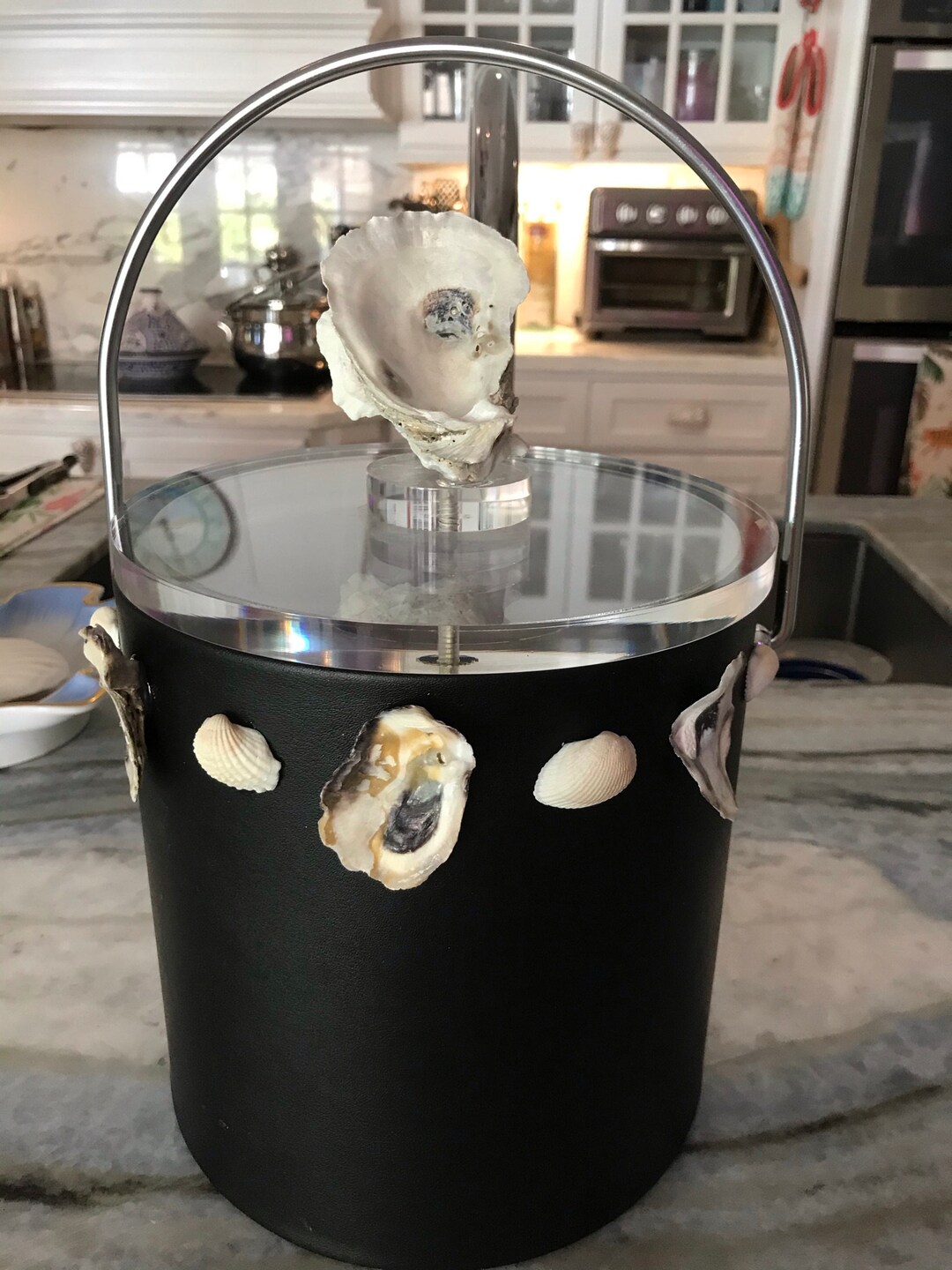 Oyster Shell Ice Bucket - Etsy