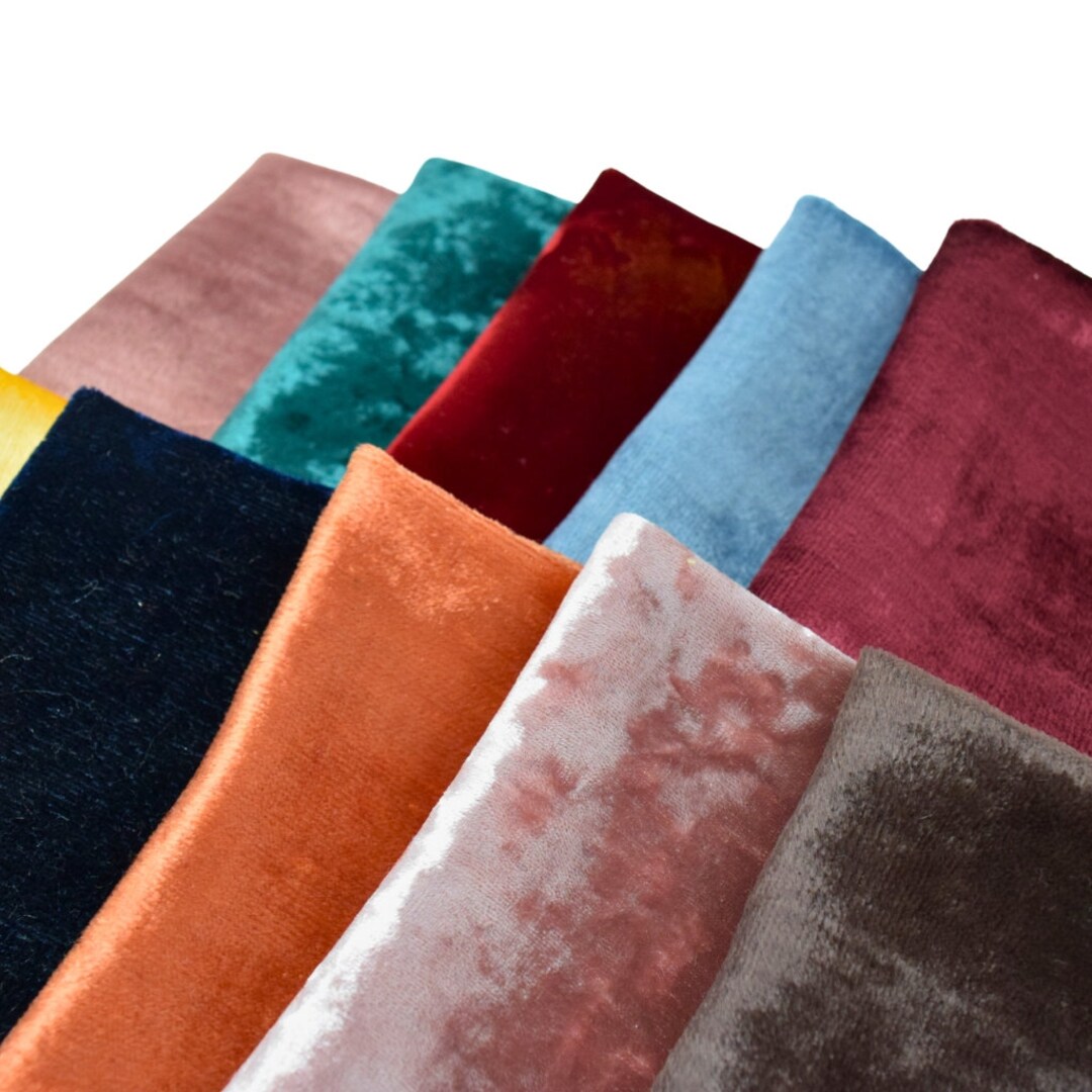 Large Velvet Fabric Remnants Precut 9 Velvet Squares - Etsy UK