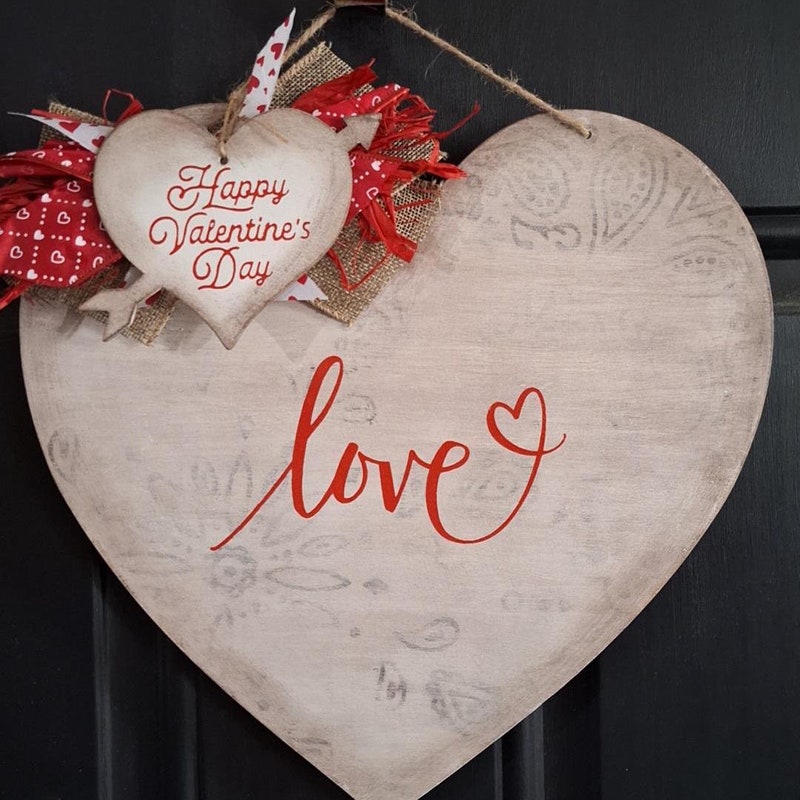 Heart Door Hanger - Etsy