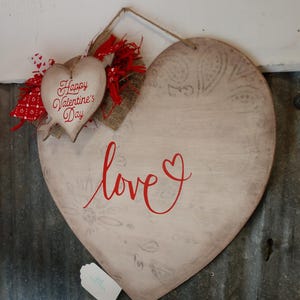 Heart Door Decor, Heart Door Hanger, Heart Door Sign, Heart Door ...