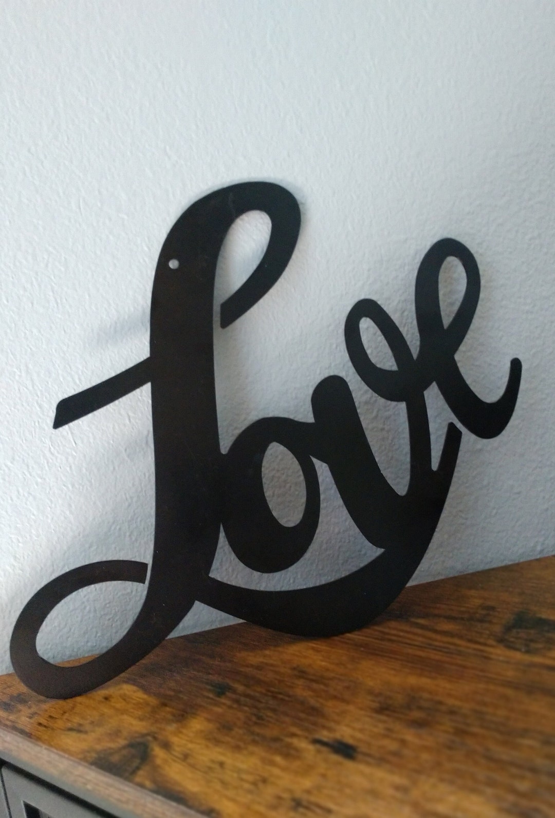 Love Metal Sign, Metal Love Cutout, Love Sign, Love Metal Wall Decor ...