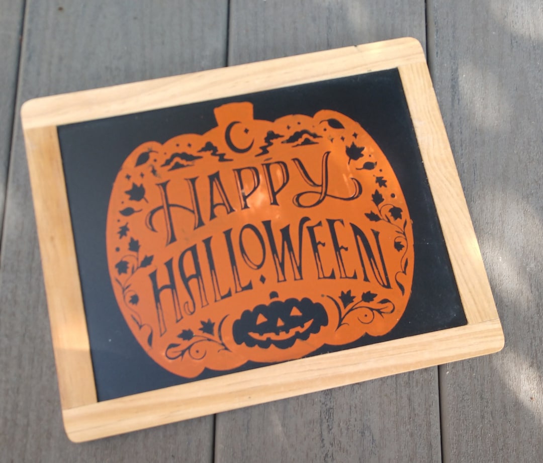 Halloween Decor, Halloween Sign, Halloween Chalkboard Sign, Halloween ...