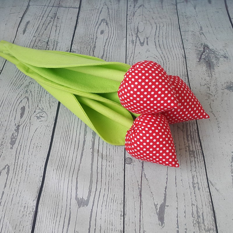 Fabric Tulips - Etsy