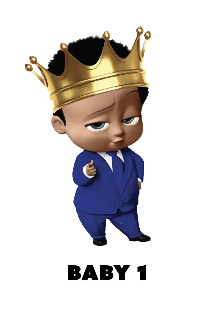 Boss Baby Sticker Label for Favor Box, GABLE BOX STICKER - Etsy