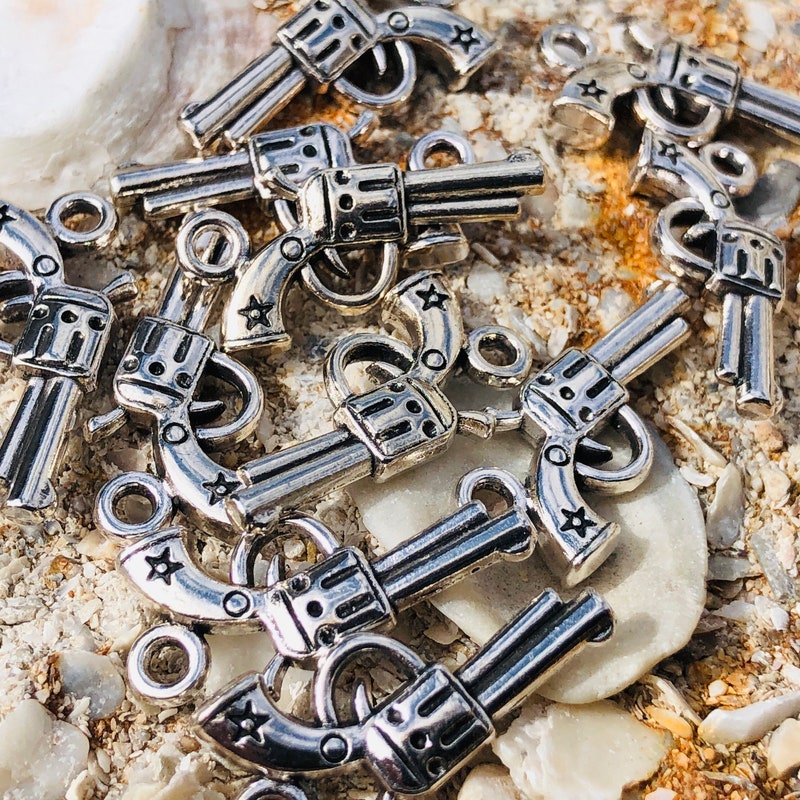Revolver Charm - Etsy