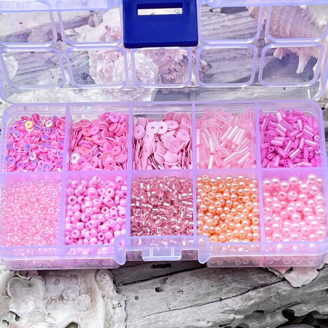 SUPPLY: 1 Box Glass Rice Beads Sequins DIY Jewelry Making/ - Etsy
