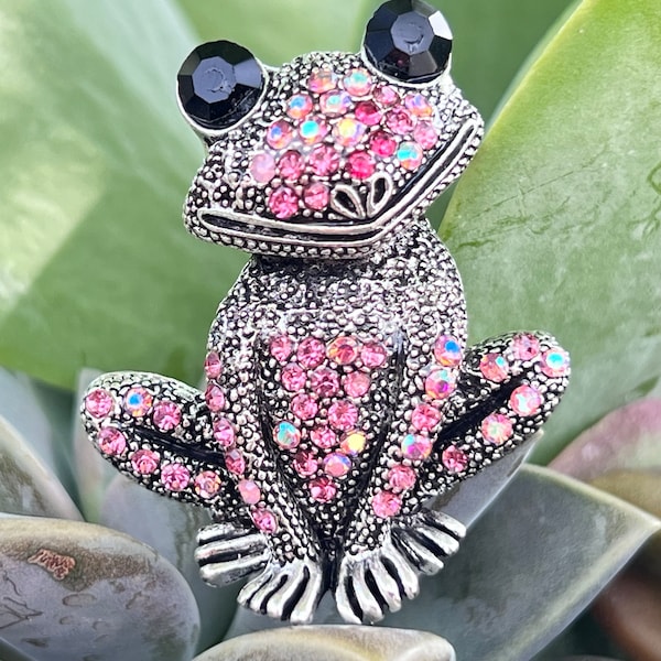 Frog Brooch - Etsy
