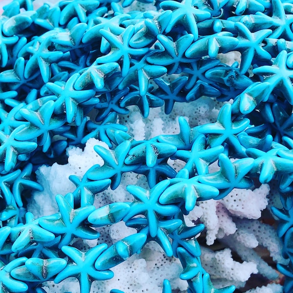 Turquoise Starfish - Etsy