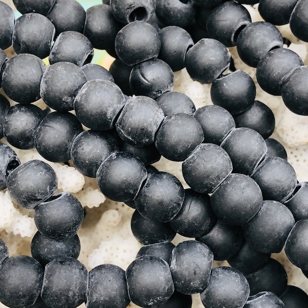 Large Macrame Glass Beads - Etsy