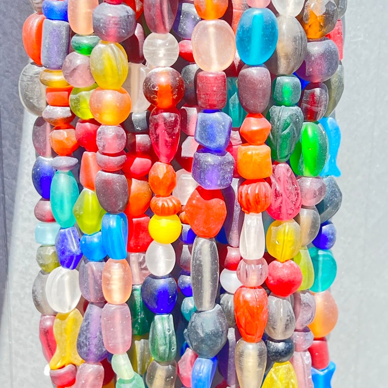 Sea Glass Beads - Etsy