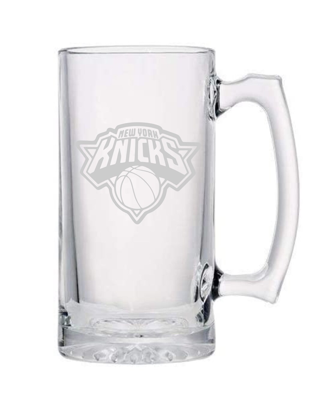 New York Knicks Etched Beer Mug, Knicks Gift, Beer Mug, 16 or 26oz ...