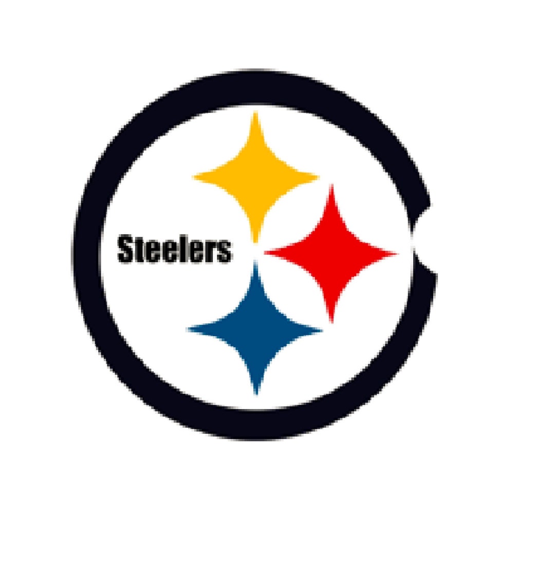 Pittsburgh Steelers Ceramic Car Coaster Set of 2, Steelers Car Coaster ...